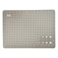 A6 Self-Healing Cutting Mat, Double-Sided Grid Mat, Non-Slip Craft ...