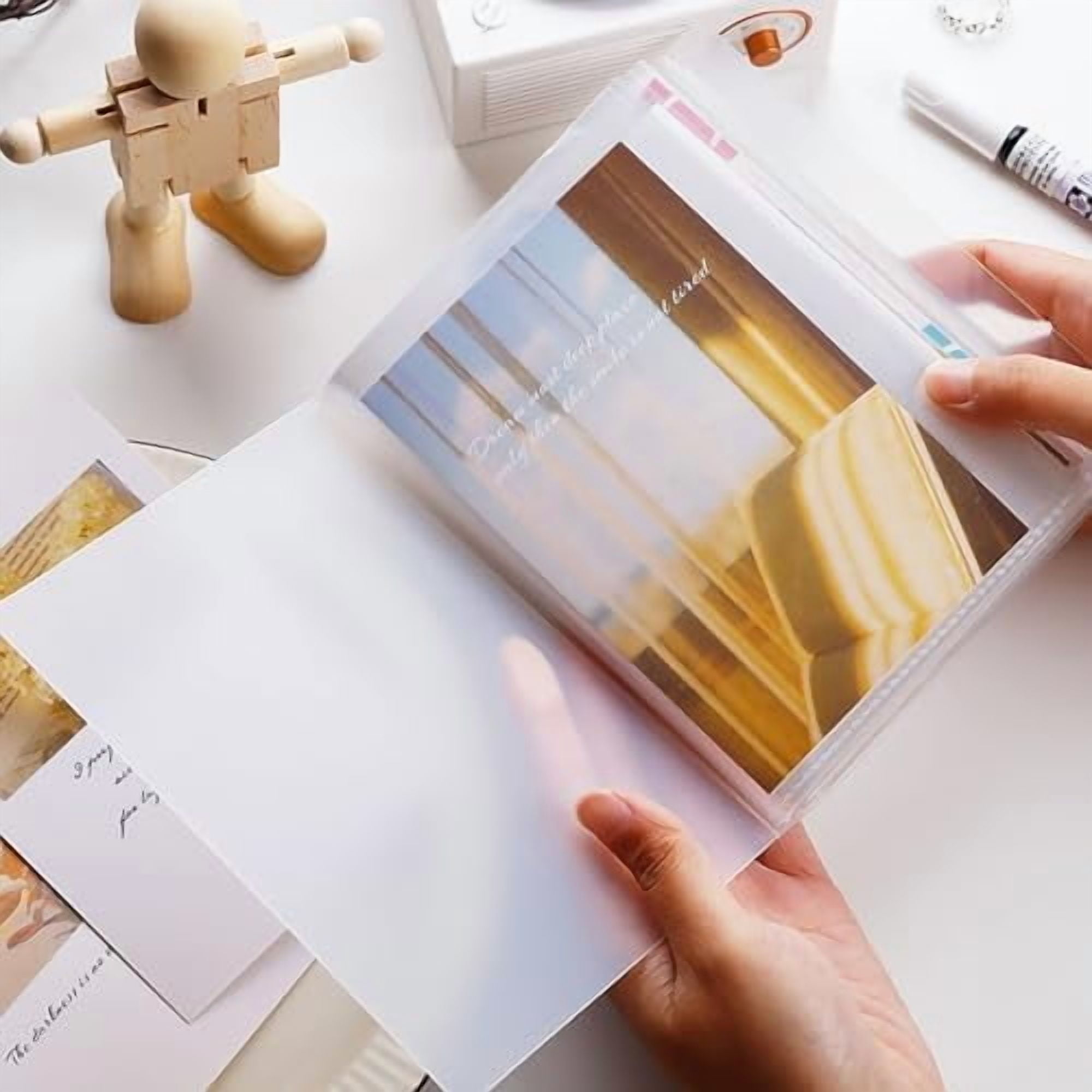 A6 Storage Folder, Sticker Collecting Album Organization Sheets Book ...