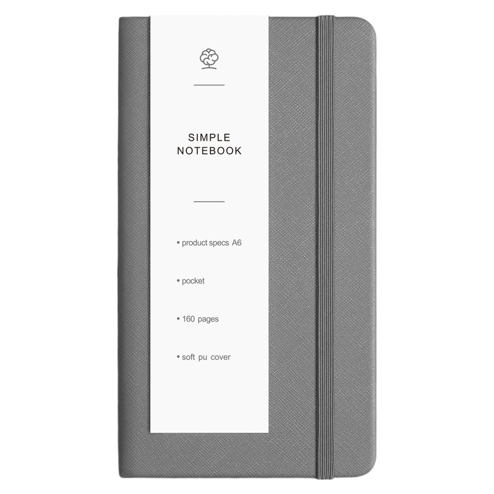 A6 Thickened Softcover Sewn Notebook, Wear Resistant Smooth Writing ...