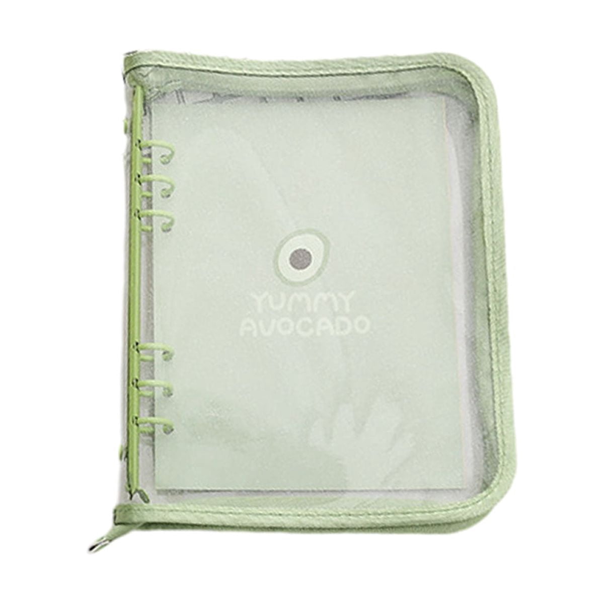 A6 Zippered Loose Leaf Notebook Cover Binder Photo Organizer photo ...