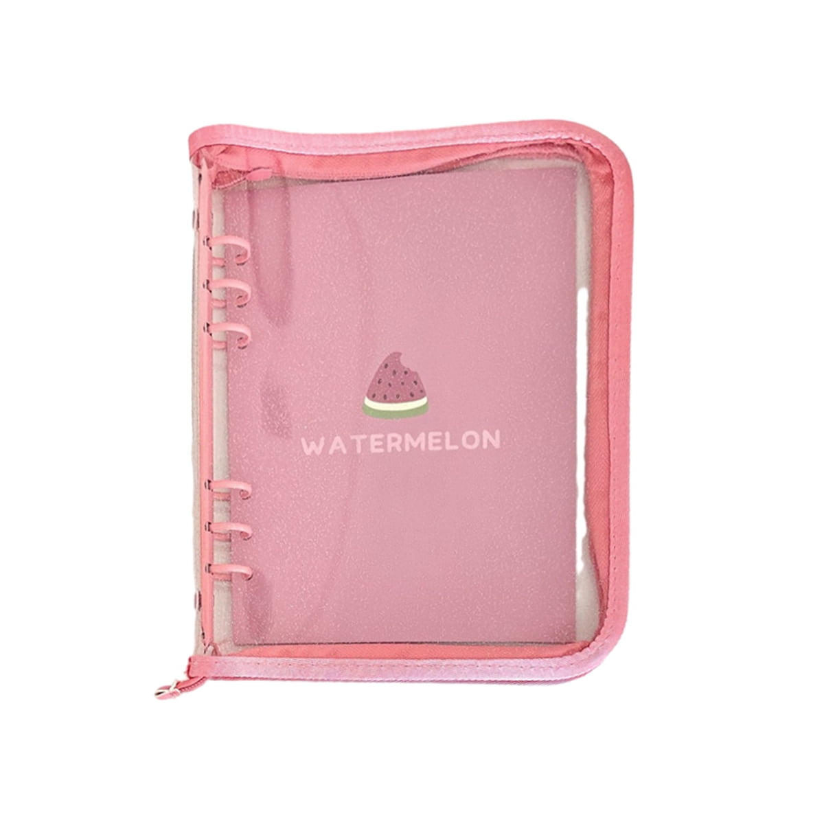 A6 Zippered Loose Leaf Notebook Cover Binder Photo Organizer photo ...