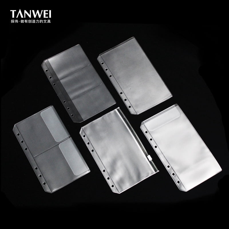 A6 zipper bag business card bag 7 inch hand Ledger loose-leaf bag ...