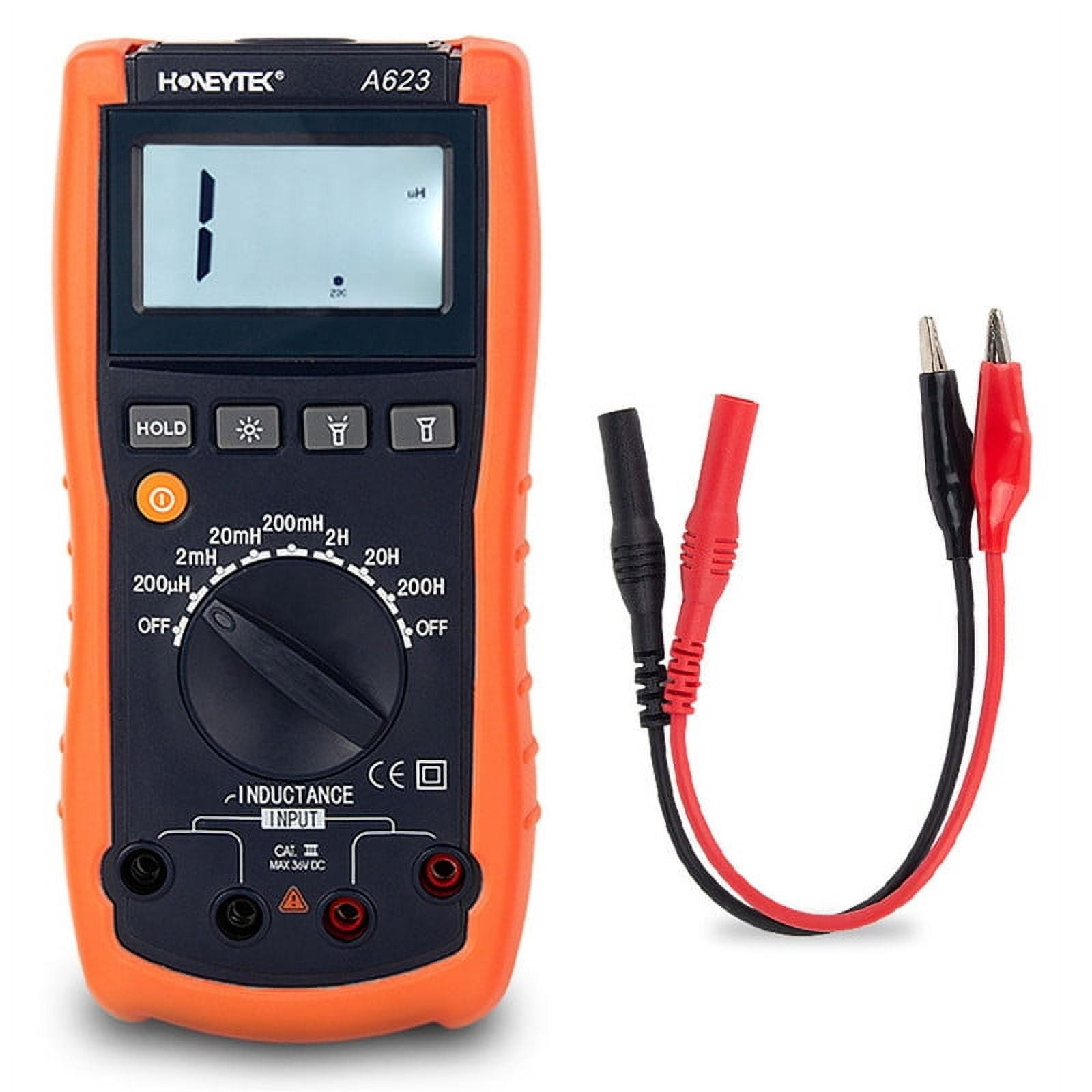 A623 Digital Multimeter Lcr Meter Inductance Meter Tester Set Of Probes ...