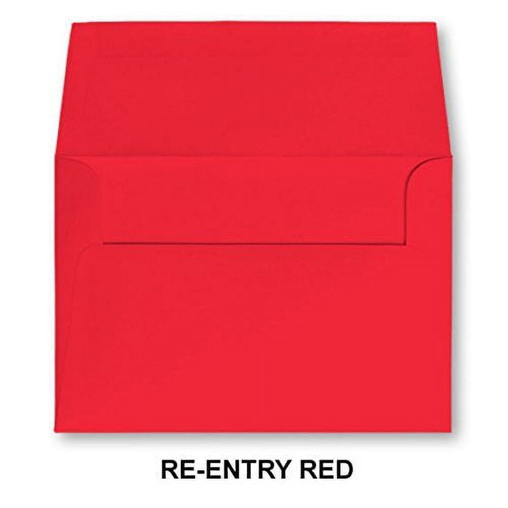 A7 (5 1/4 X 7 1/4) Red / Christmas Envelopes \ Invitation Envelopes ...