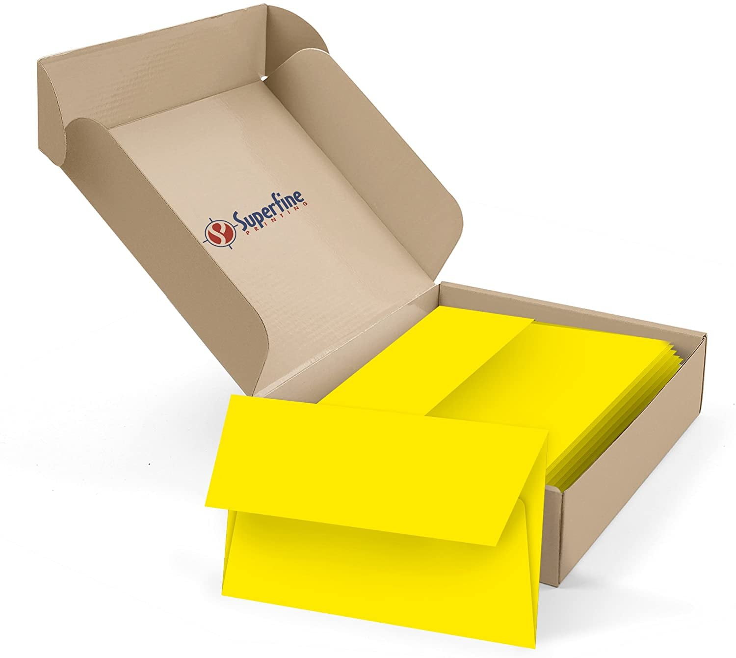 A7 Bright Color Envelopes, 5 1/4 x 7 1/4 Inches (for 5 x 7 Inches Cards ...