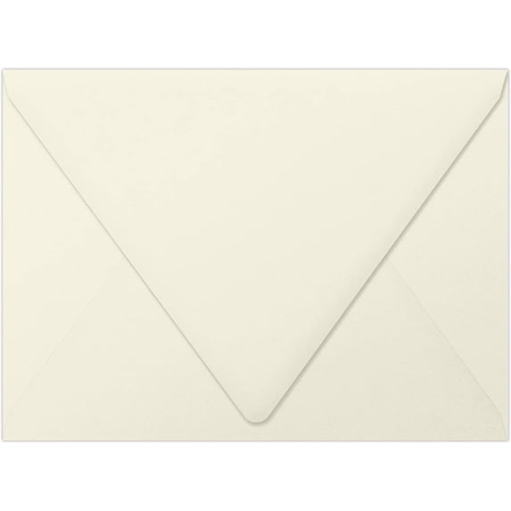 A7 Contour Flap Invitation Envelopes | 5 1/4" x 7 1/4" | Natural | 70lb ...