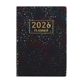 A7 English Schedule Notebook, Portable Small Notebook, Colorful Leather ...