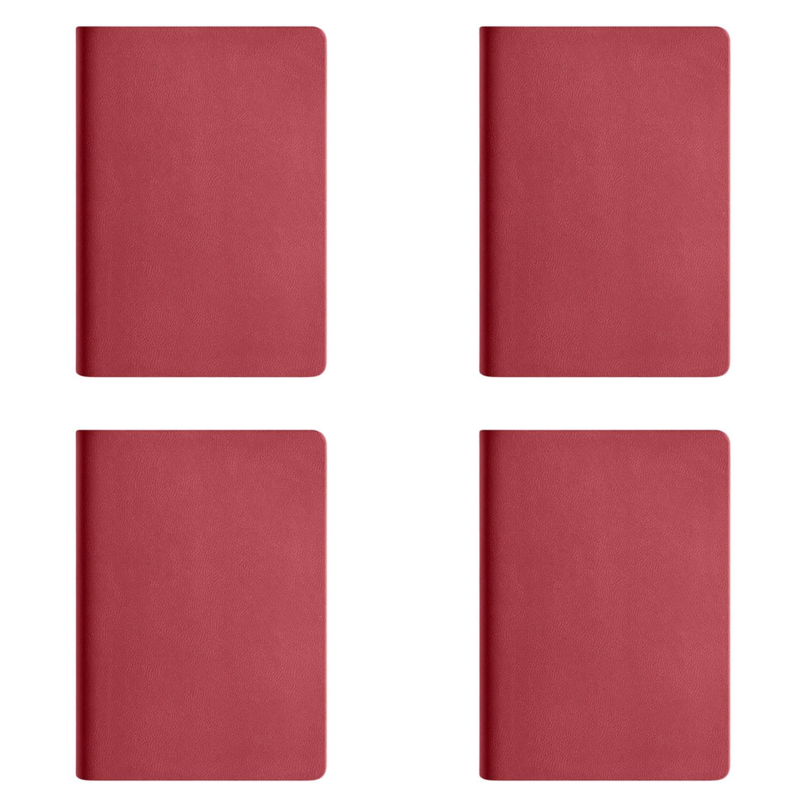 A7 Leather Sewn Notebook With Pen Case, Wear Resistant Smooth Writing ...