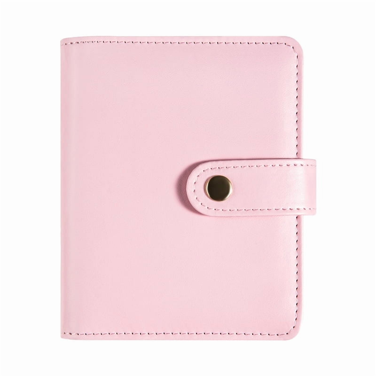 A7 Macaron Color 6 Ring Binder PU Clip-on Notebook Leather Loose Leaf ...