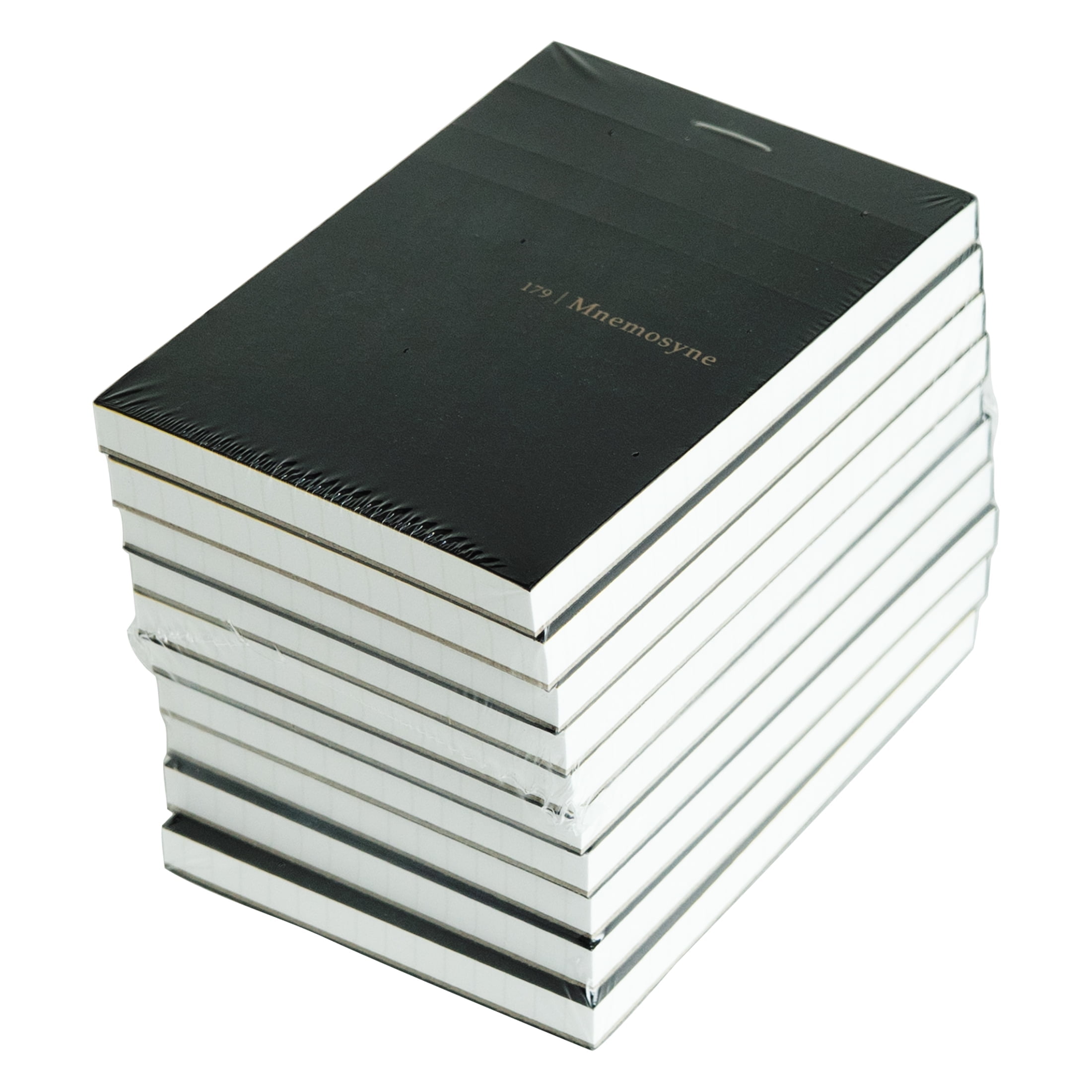 A7 Memo Mnemosyne Graph Writing Pad Stapled Glued 65 Sheets 10 Pack ...