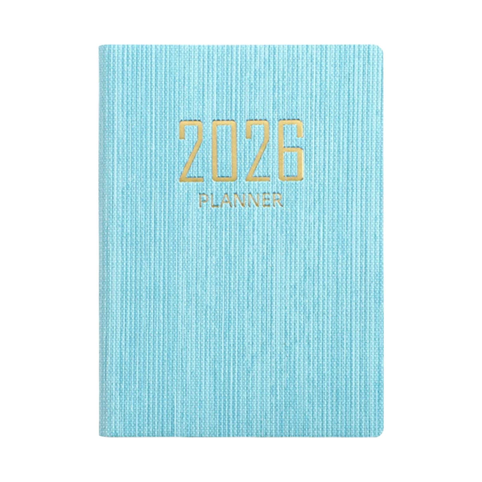A7 Mini Daily Planner Notebook for 2026, Ultra-Portable Pocket ...