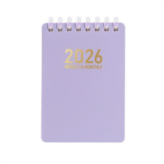 A7 Mini Notebook Planner - Portable Daily Organizer & Travel Diary ...