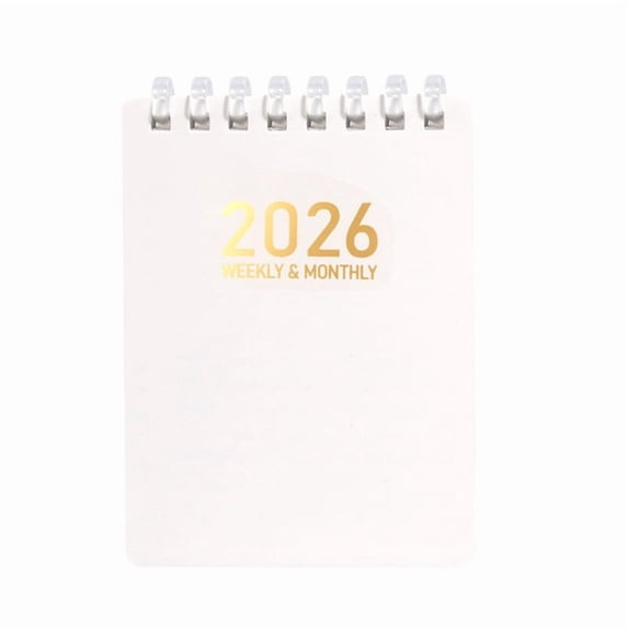 A7 Mini Pocket Notebook, Portable Daily Planner Journal, Thick Paper ...