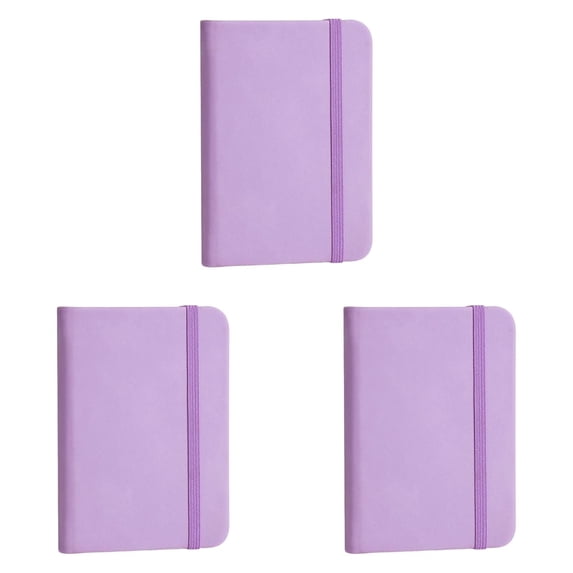 A7 Pocket Notebook Without Pen Case, Thickened Softcover Sewn, 9 Color ...