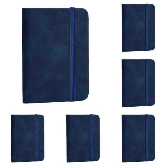 A7 Pocket Notebook Without Pen Case, Thickened Softcover Sewn, 9 Color ...