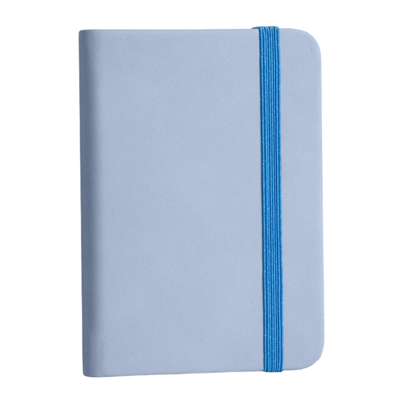 A7 Pocket Notepad Sewn Binding Notebook with Elastic Band Thick Ink ...