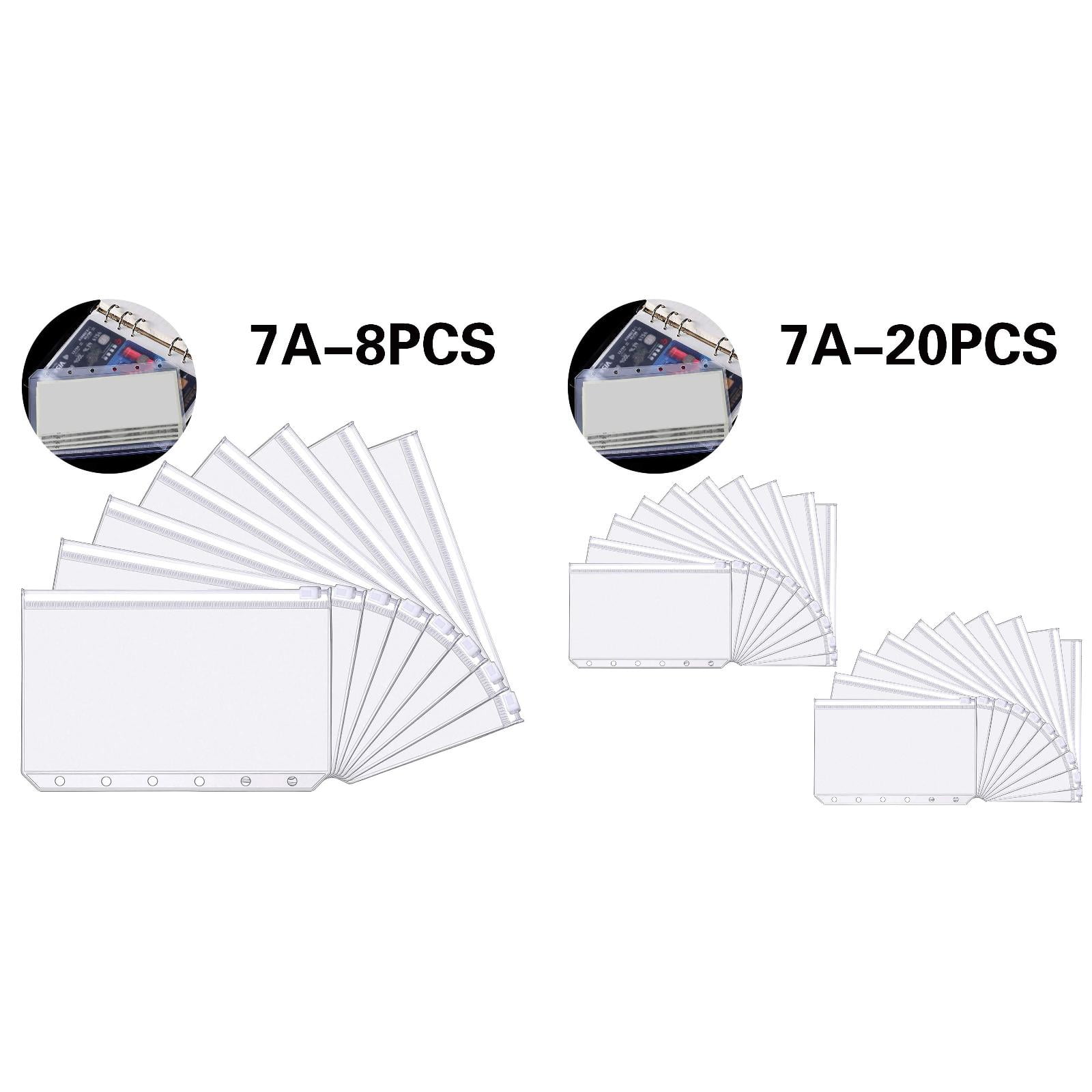 A7 Pockets Zip Document Holders Loose Leaf Stationery Pens And Pencils ...