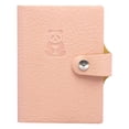 A7 Premium Leather Cover Notebook with Lock Latch Sewn Binding ...