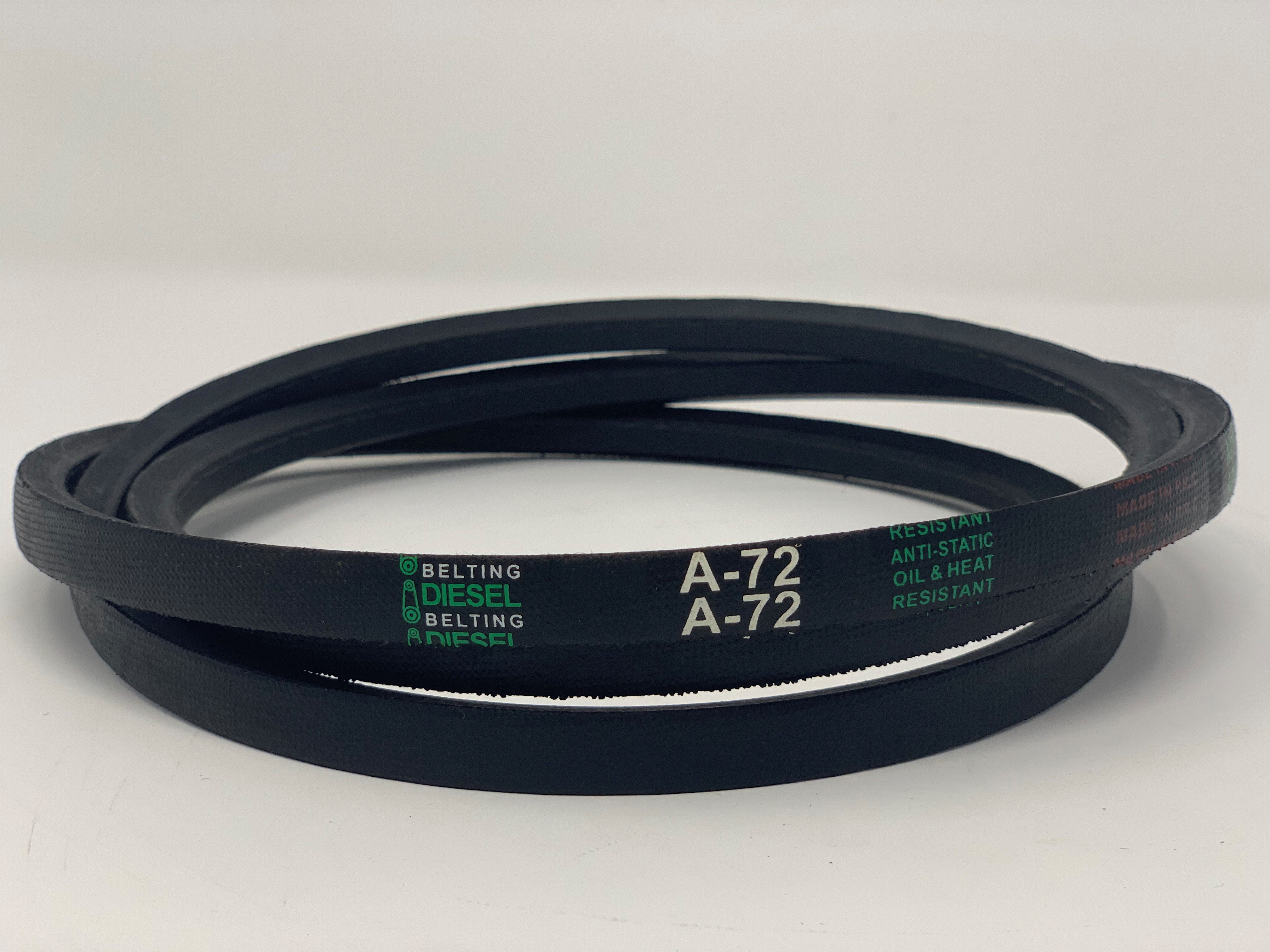 A72 Classic Wrapped V-Belt 1/2 x 74in Outside Circumference - Walmart.com