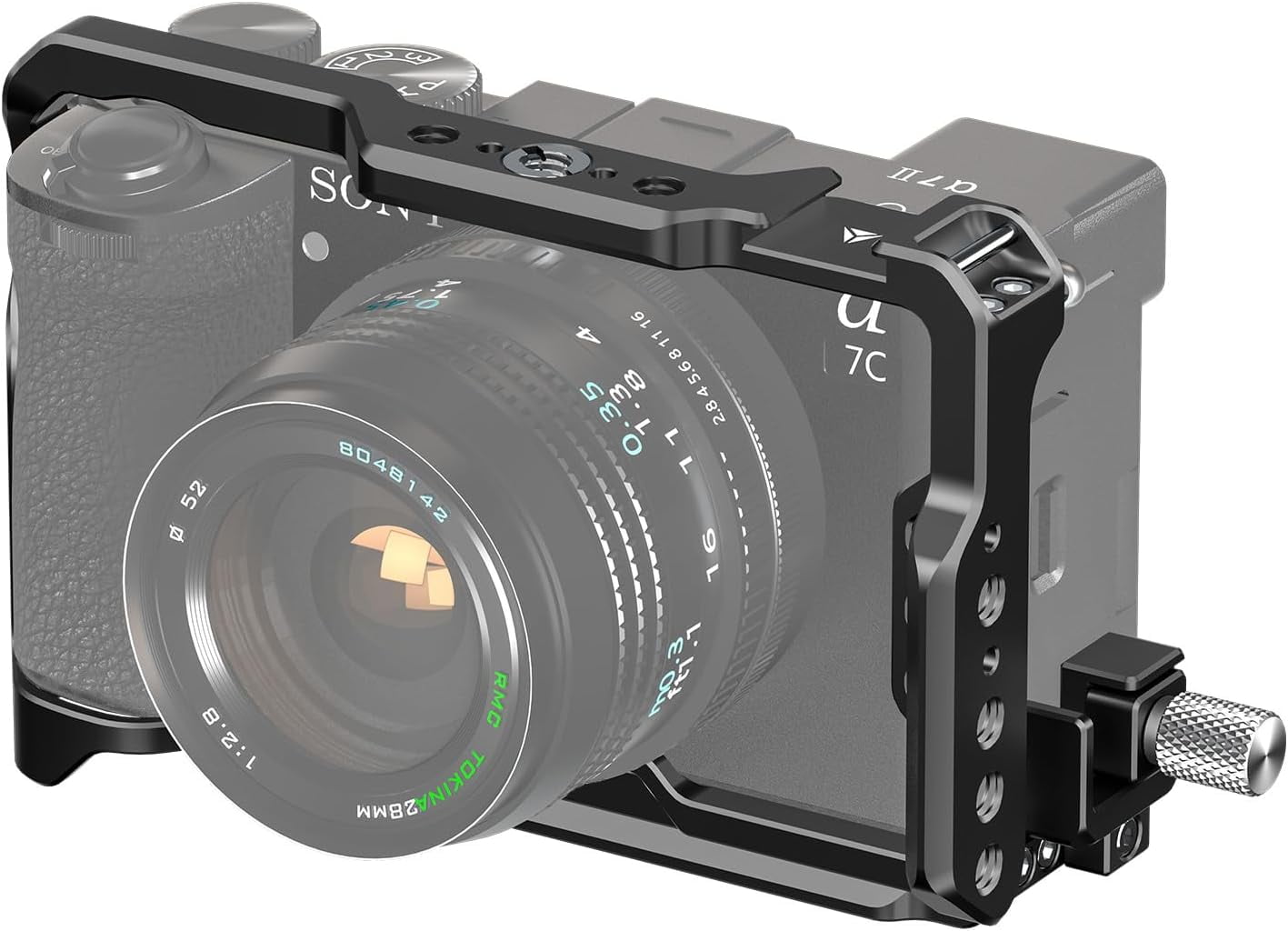 A7C II Cage Kit for Sony A7C II / A7CR Camera with a Cable Clamp for ...