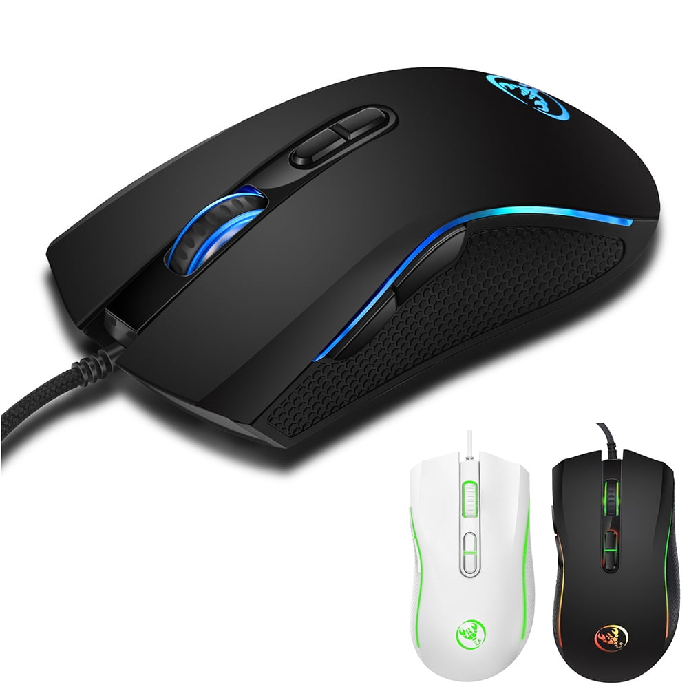 A869 Gaming Mouse With 7 Bright Colors Backlit Wired 3200DPI Mice ...