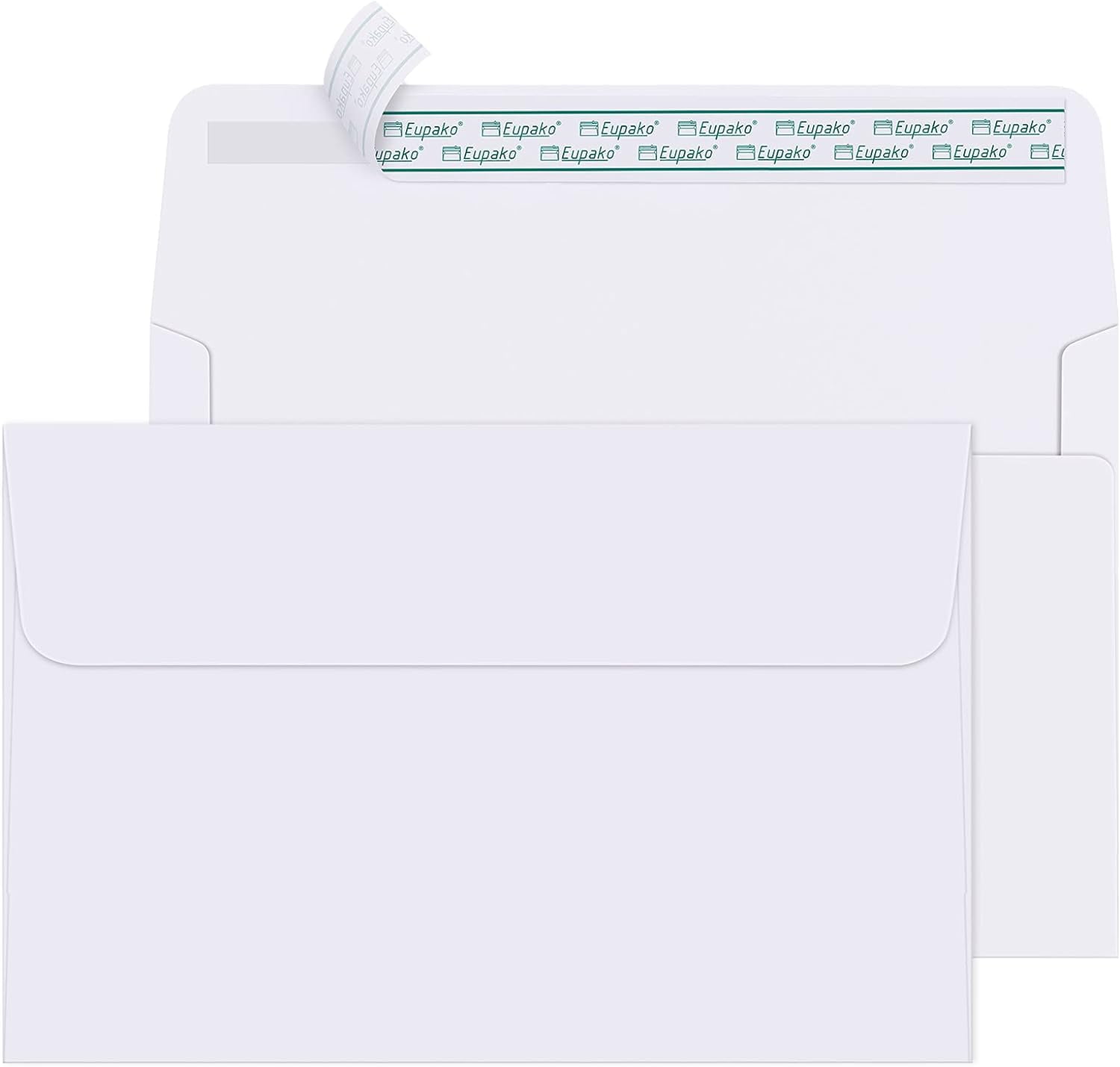 A9 Envelopes Sefl Seal 250 Pack, White Invitation Envelopes for Photos ...
