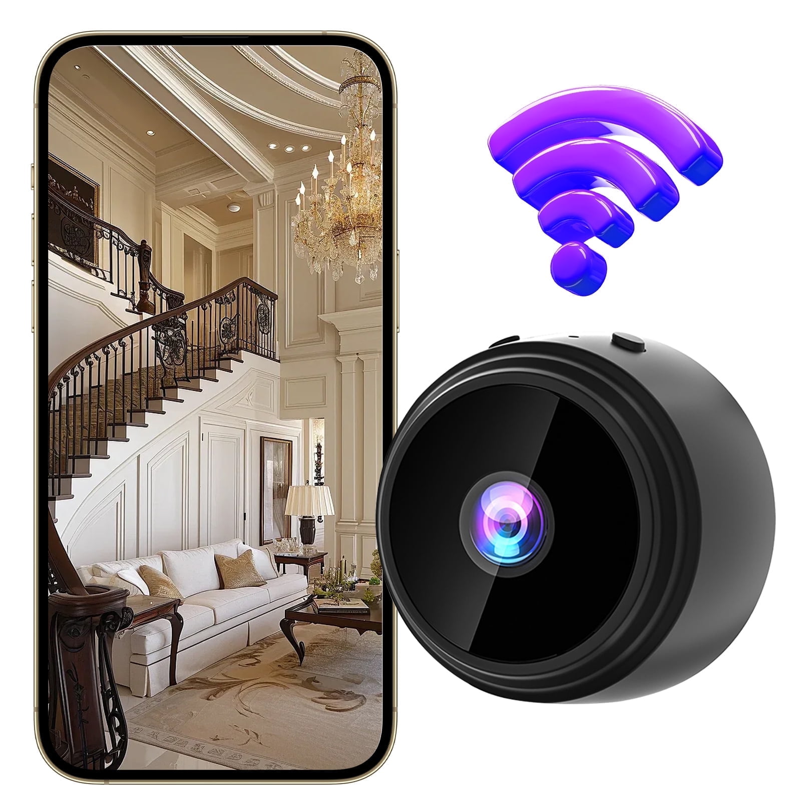 A9 Mini Camera WiFi Wireless Security Protection Remote Monitor ...