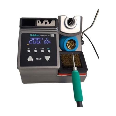 Replacement QUICK 8586D+ 2 in 1 Hot Air Gun Lead-free Soldering Station ...