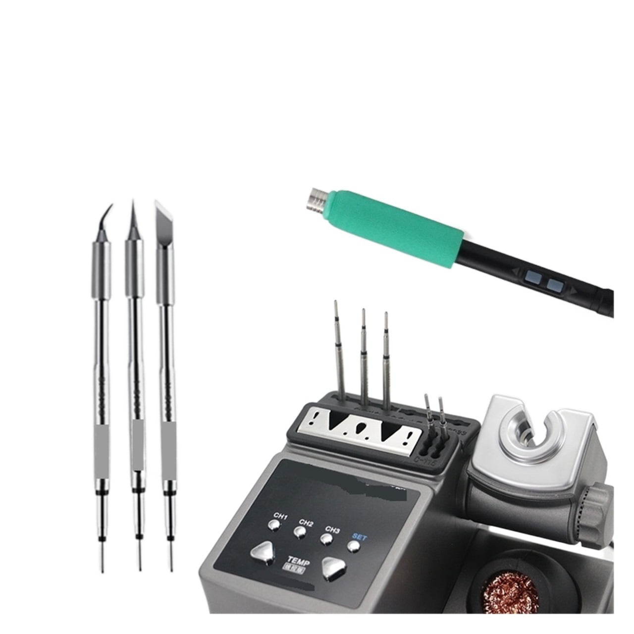 A9 Soldering Station Compatible JBC Soldering Iron Tips C210/C245/C115 ...