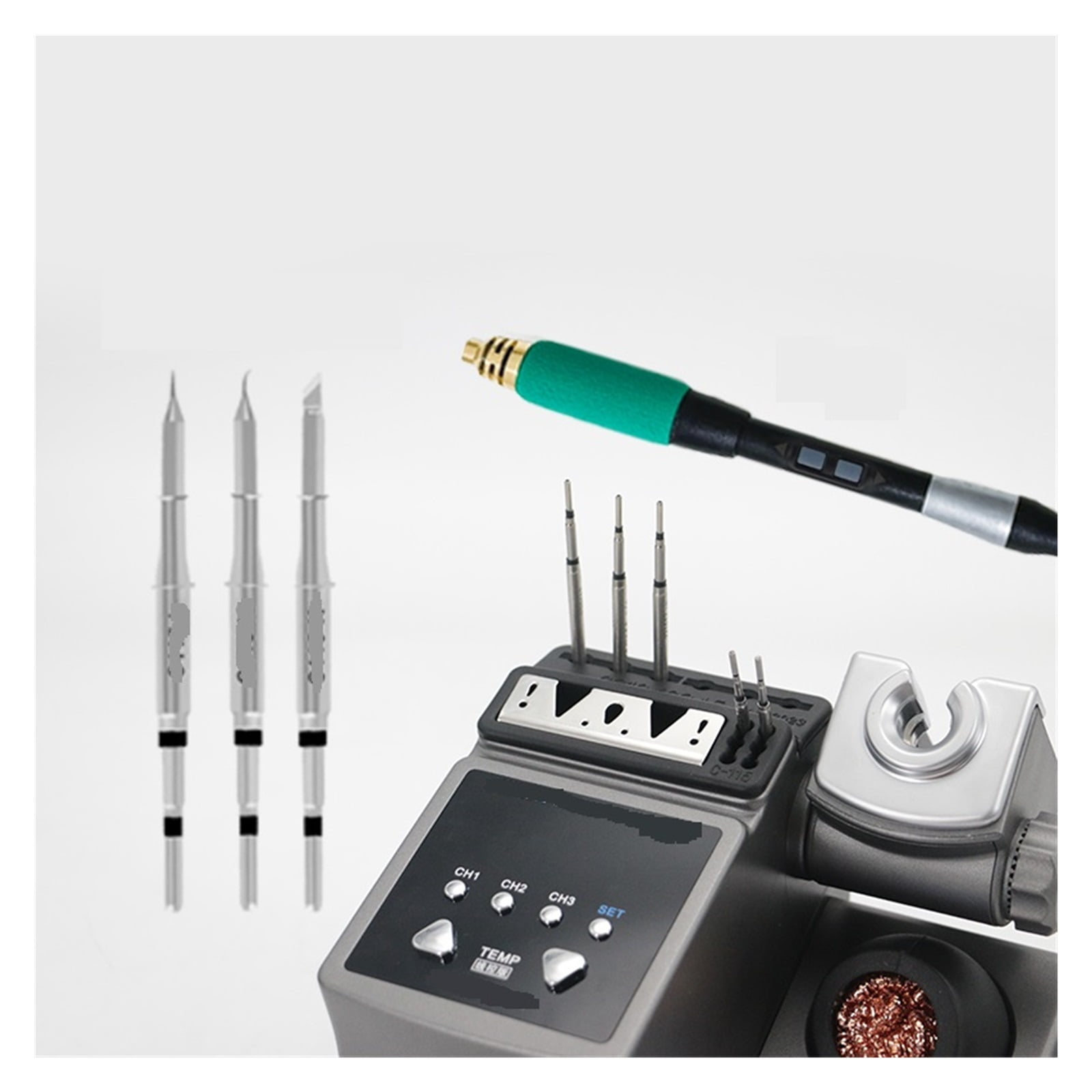 A9 Soldering Station Compatible JBC Soldering Iron Tips C210/C245/C115 ...