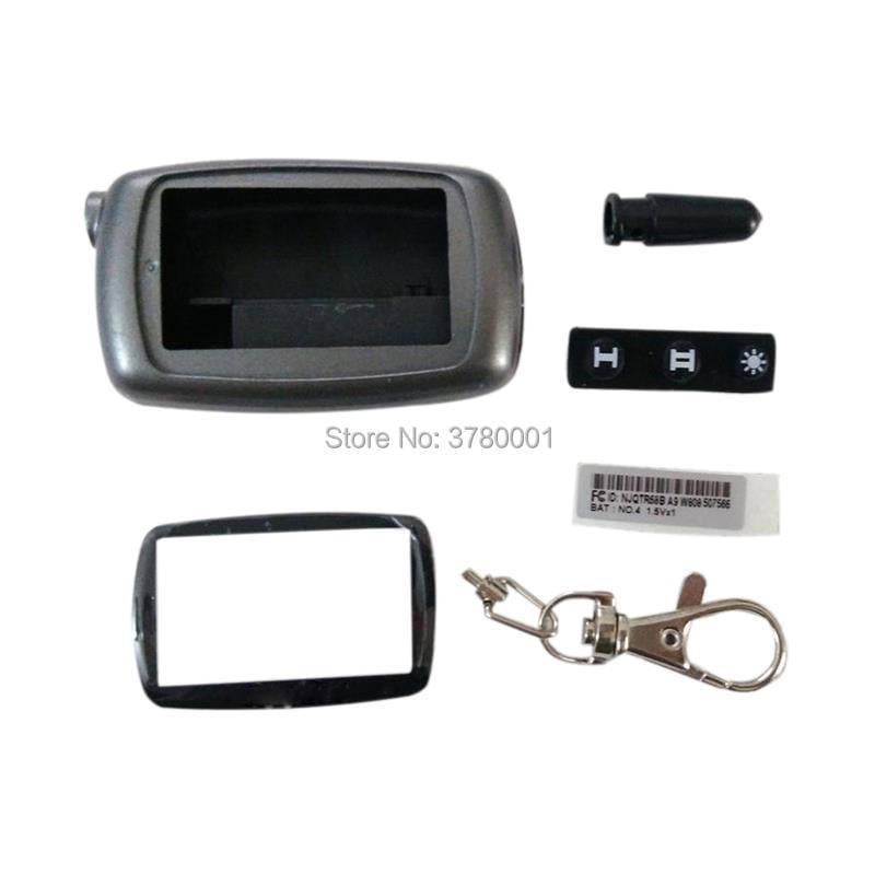 A9 case keychain for Russian Starline A9 A8 A6 A4 A2 A1 Key Body Case ...