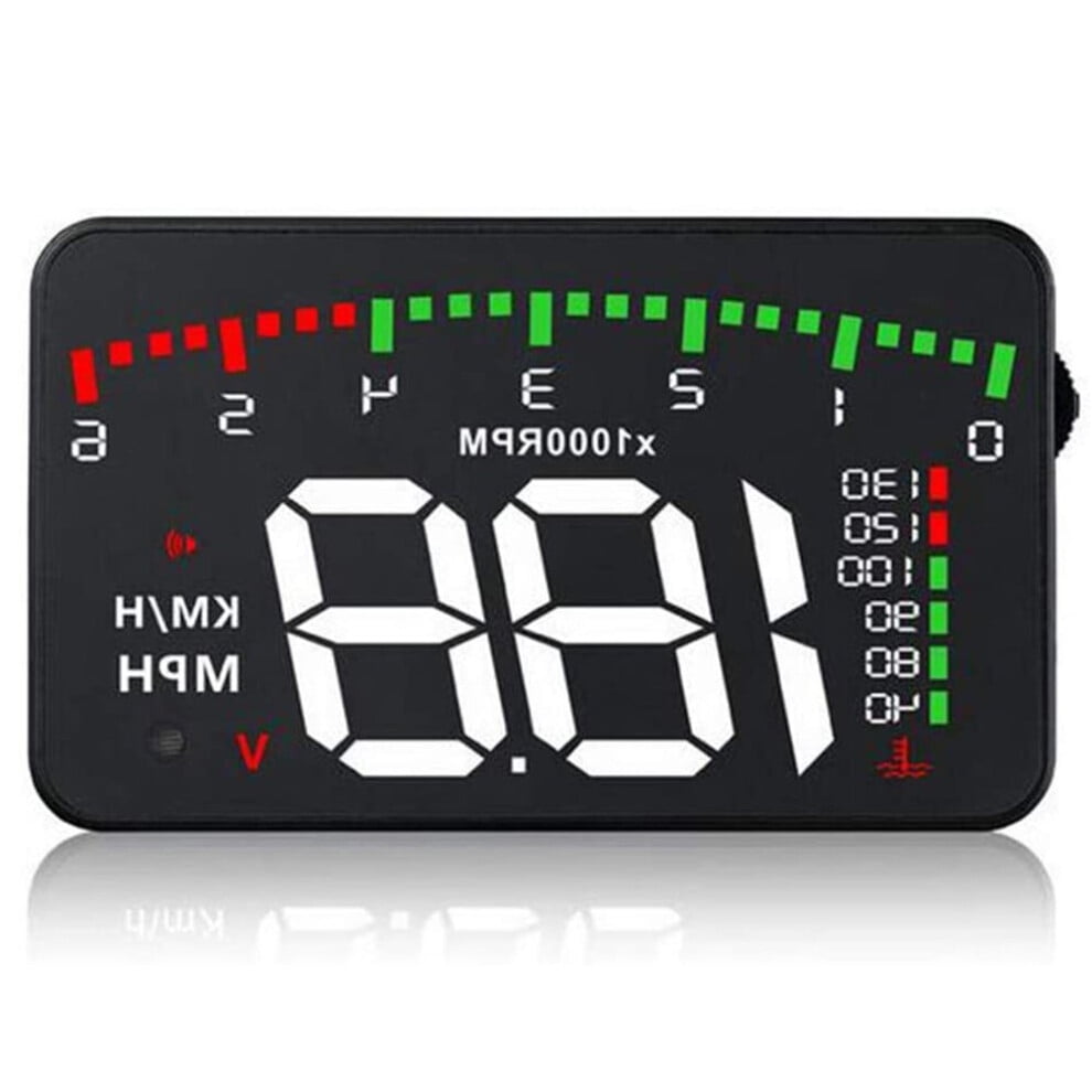 A900 3.5" Car Vehicle OBD2 EOBD Hud Head Up Display Speed RPM Water ...