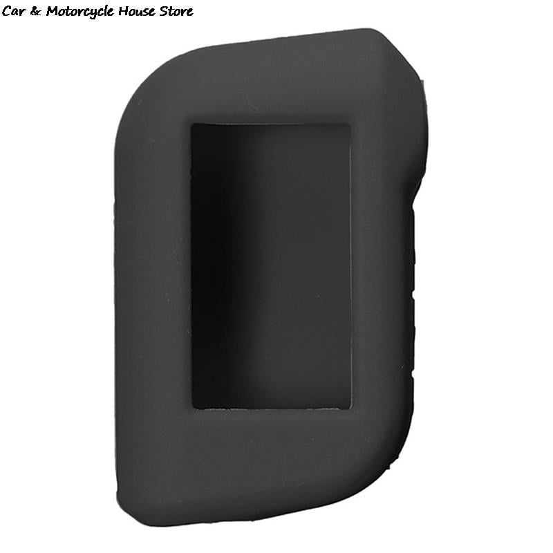 A93 Car Alarm LCD Remote Control Russian Version Key Case Key Fob Chain ...