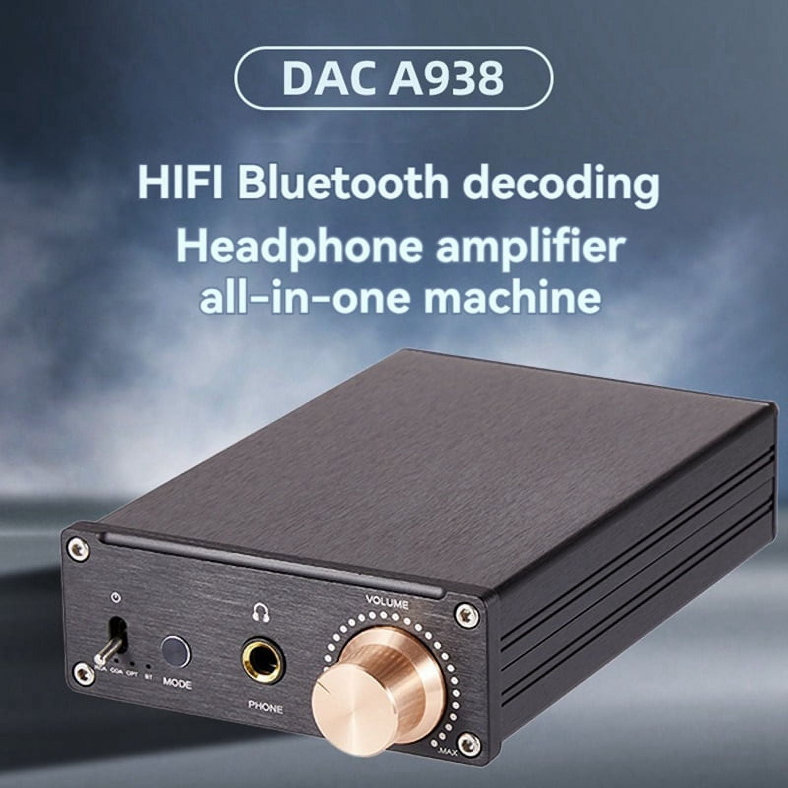 A938 Bluetooth Decoder HiFi Decoder Amplifier Audio Headphone Amp ...