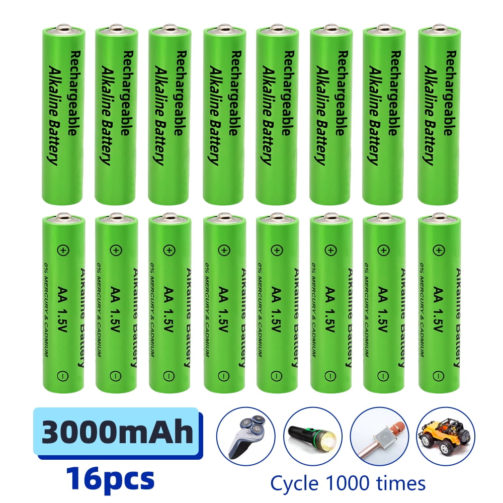 AA 1.5 Volt Performance Alkaline Batteries for Shaver, LED Lighting ... AA 1.5 Volt Performance Alkaline Batteries for Shaver, LED Lighting ...