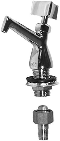 AA-503G Heavy Duty Deck Mount Dipper Well Brass Sink Faucet Chrome ...