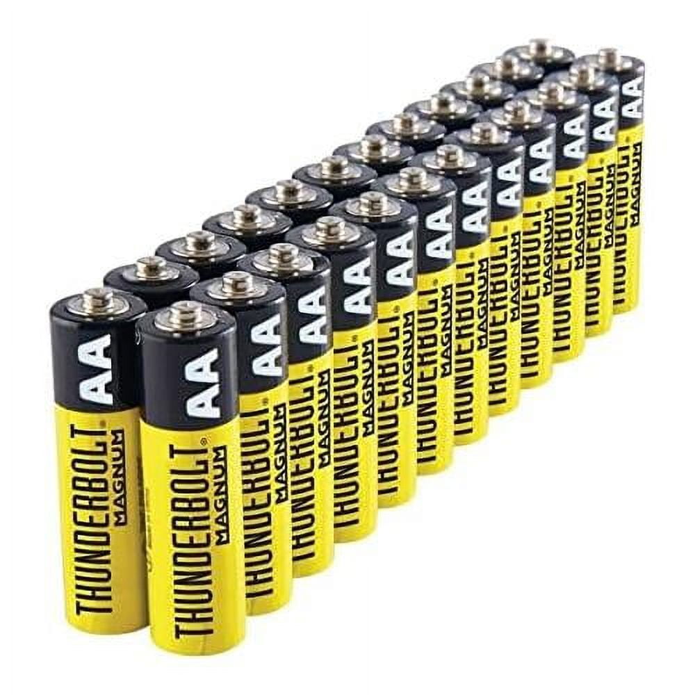 AA Batteries 24 Pack Super Thunderbolt - Walmart.com