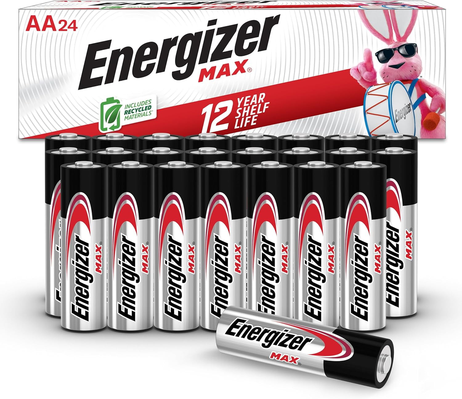 AA Batteries, MAX Double A Battery Alkaline, 24 Count - Walmart.com