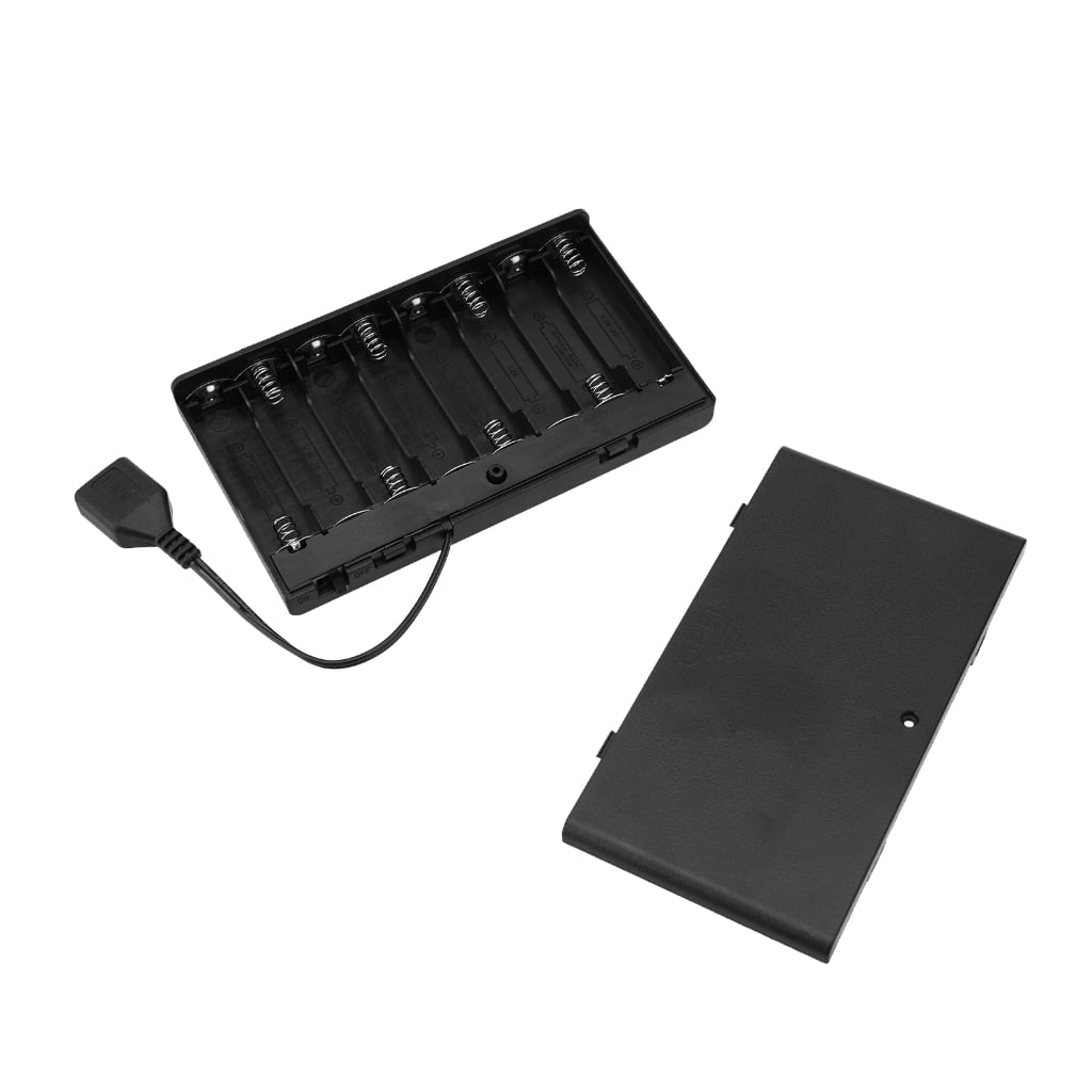 AA Battery Case USB Female Slot 2/3/4/6/8 Slot AA Battery Case Box USB ...