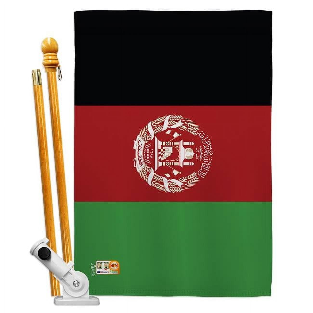 AA-CY-HS-140002-IP-BO-D-US18-AG 28 x 40 in. Afghanistan Flags of the ...
