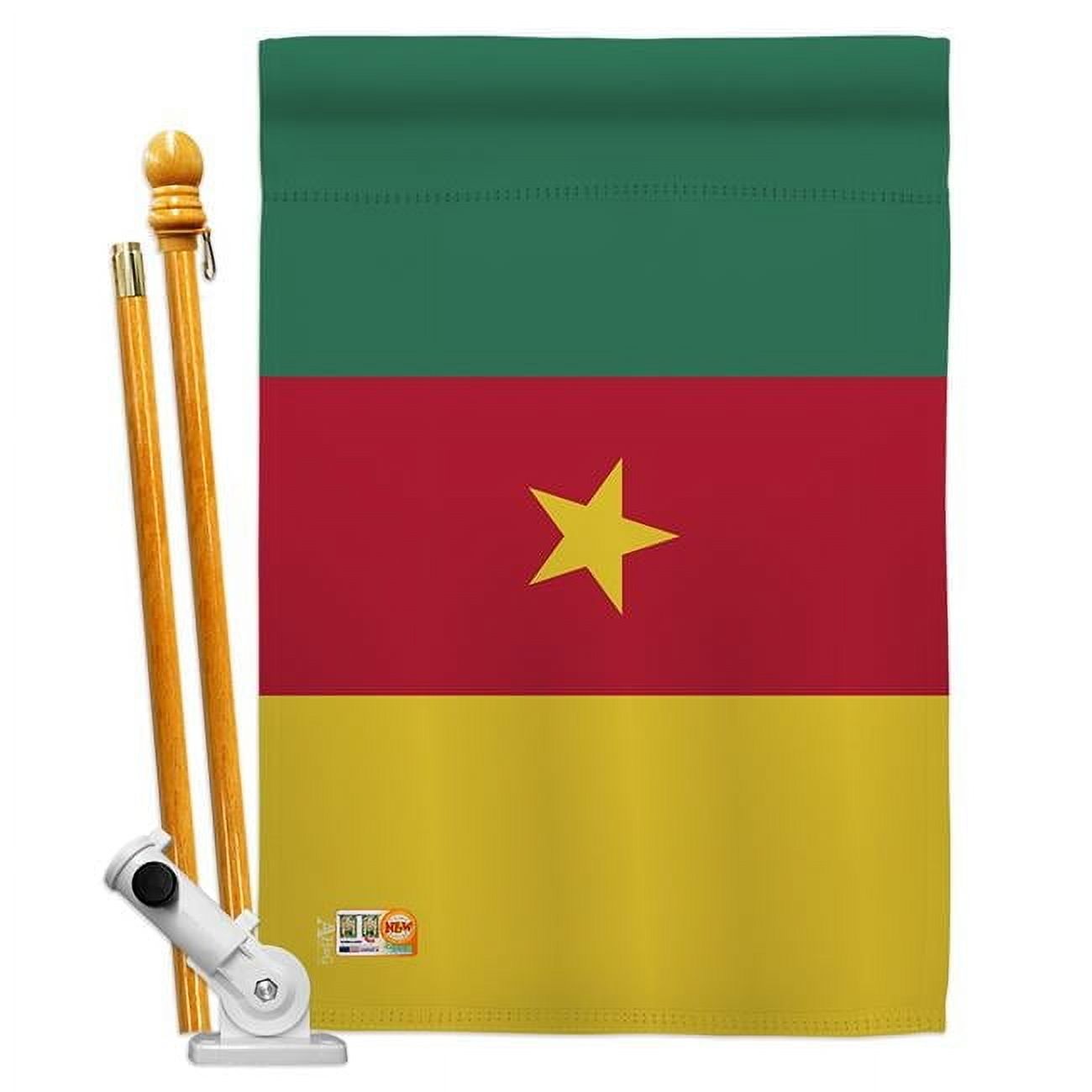 AA-CY-HS-140045-IP-BO-D-US18-AG 28 x 40 in. Cameroon Flags of the World ...