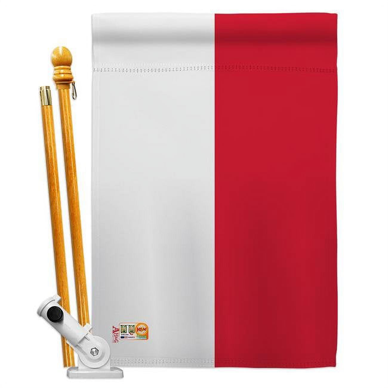AA-CY-HS-140157-IP-BO-D-US18-AG 28 x 40 in. Monaco Flags of the World ...