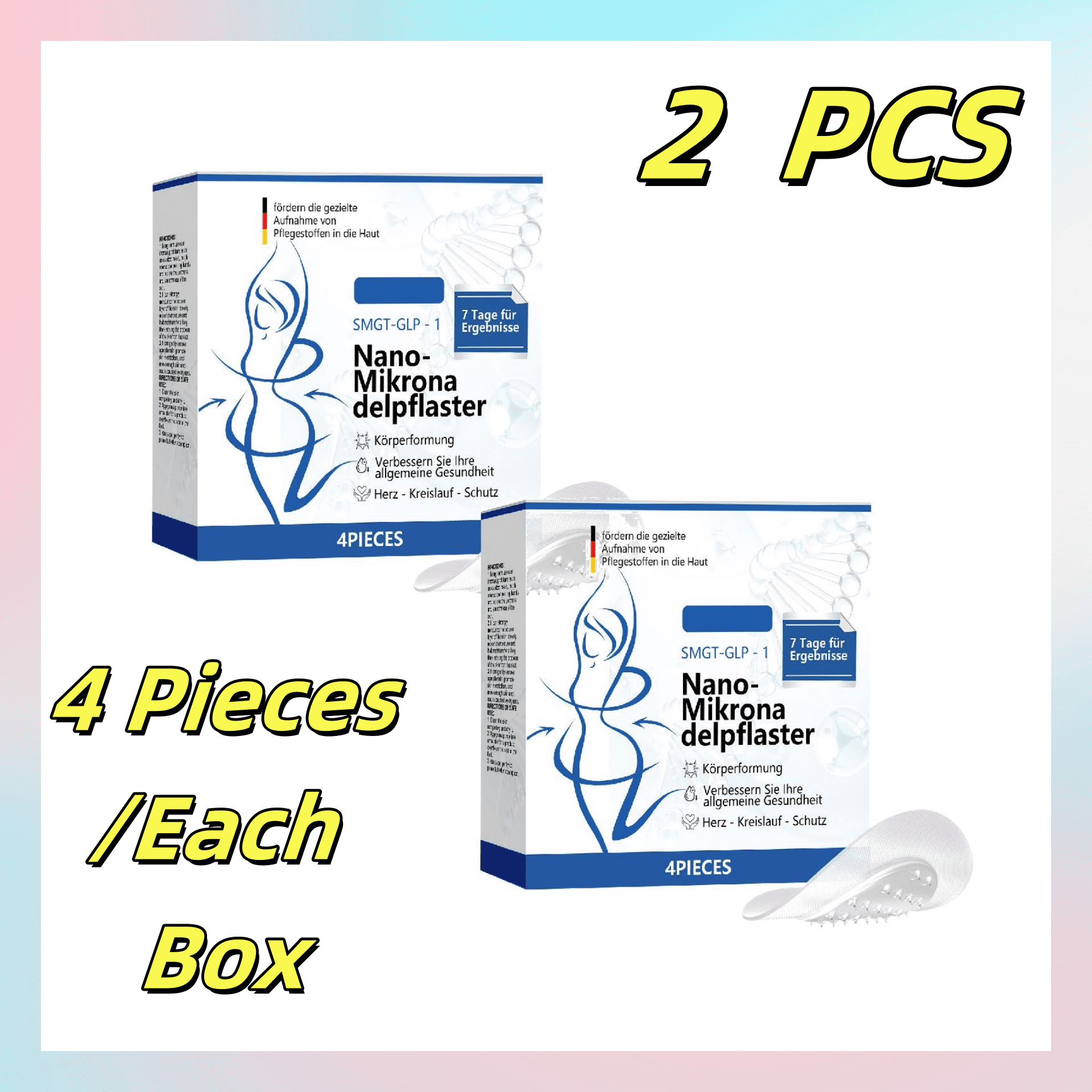 AA_FQ SMGT-GLP-1 Nano Micro Needle Plaster, Professional SMGT-GLP-1 ...