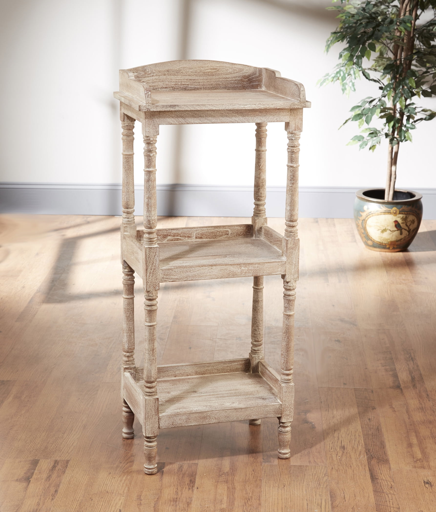 AA Importing 48860-BR 3-Tier Shelf - Walmart.com