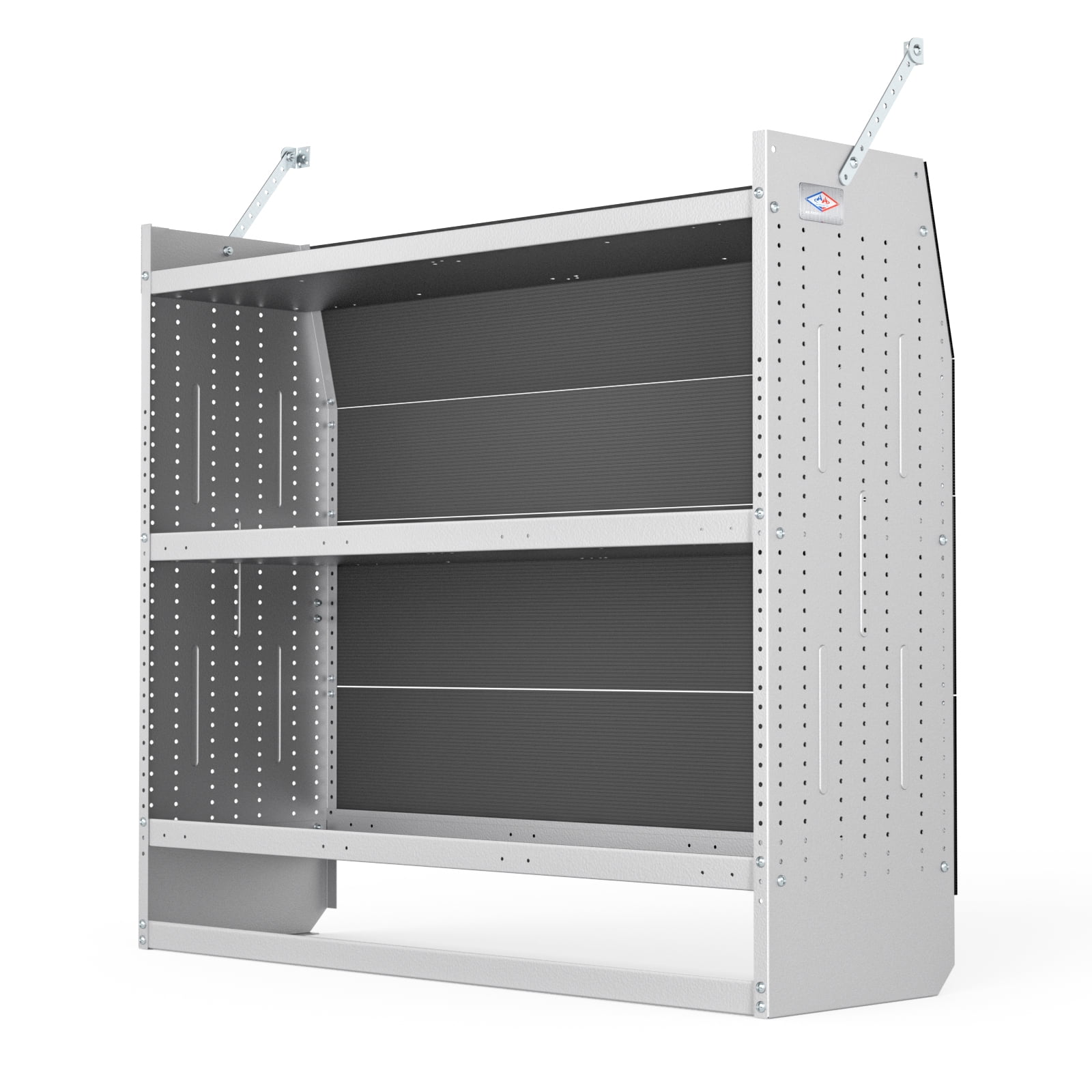 AA Products Model SH-4605-T3 Steel Low/ Mid/ High Roof Van Shelving ...