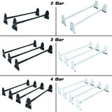 AA-Racks Fullsize Universal Van Roof Rain Gutter Rack Two Bar Ladder ...