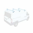 AA-Racks Model AX302-PR Aluminum 3 Bar (72") Van Roof Rack System With ...
