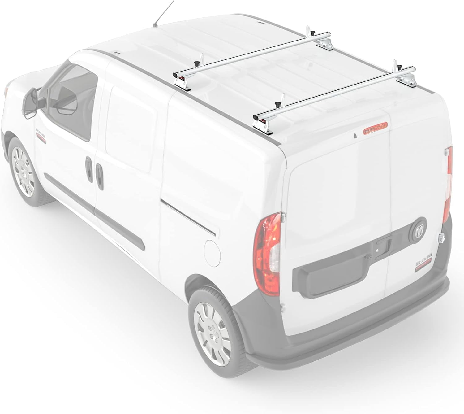 AA-Racks Model AX312-PR RAM ProMaster City 2015-On Aluminum 2 Bar (50 ...