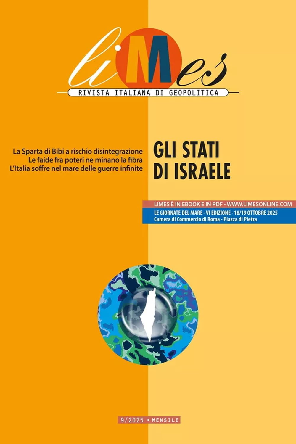AA.VV. Limes. Rivista italiana di geopolitica. Gli Stati di Israele (2025) (Vol. 9) (Paperback ...