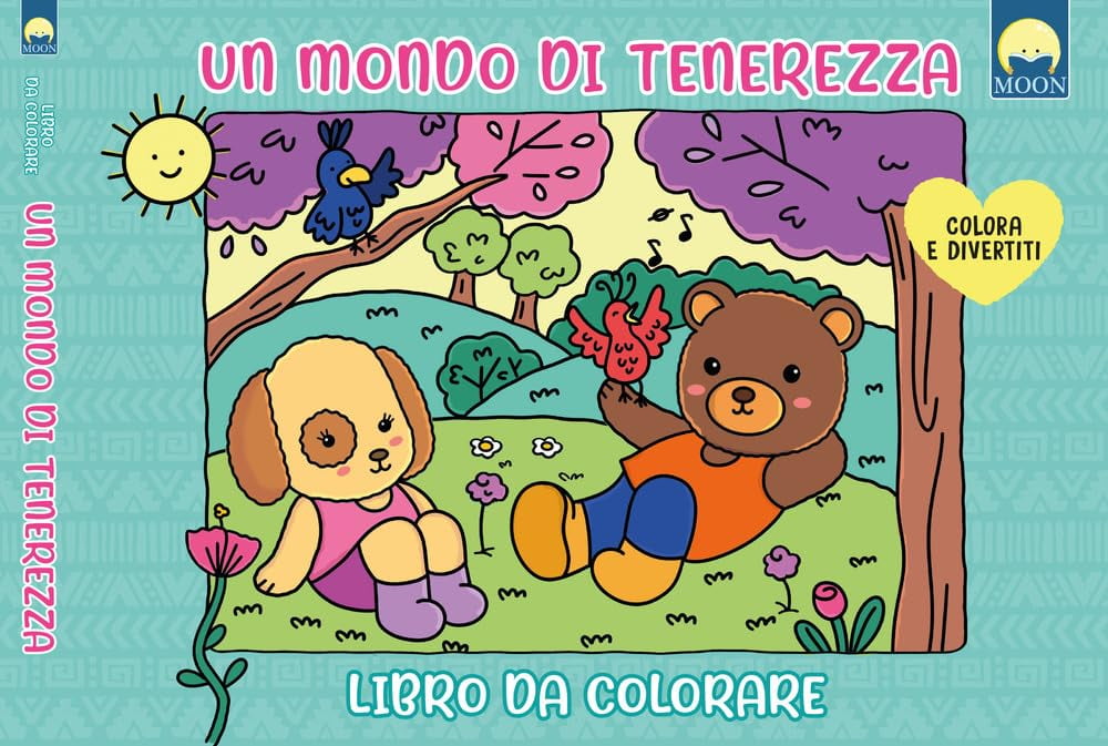 AA.VV. Un mondo di tenerezza. Libro da colorare. Ediz. illustrata ...